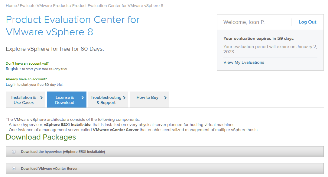 Upgrade Vmware Vsphere From Version 67 To 8 It React