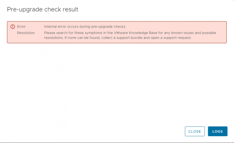 Upgrade VMWare vSphere from version 6.7 to 8 - IT-REACT