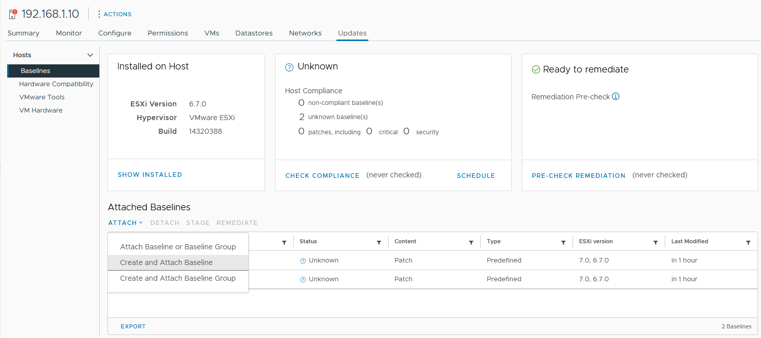 Upgrade Vmware Vsphere From Version 67 To 8 It React
