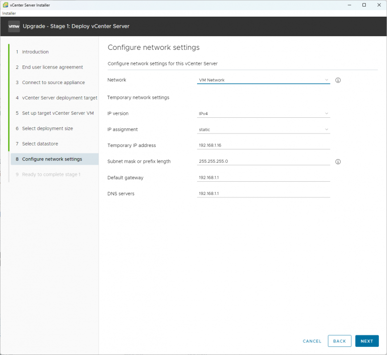 Upgrade VMWare vSphere from version 6.7 to 8 - IT-REACT