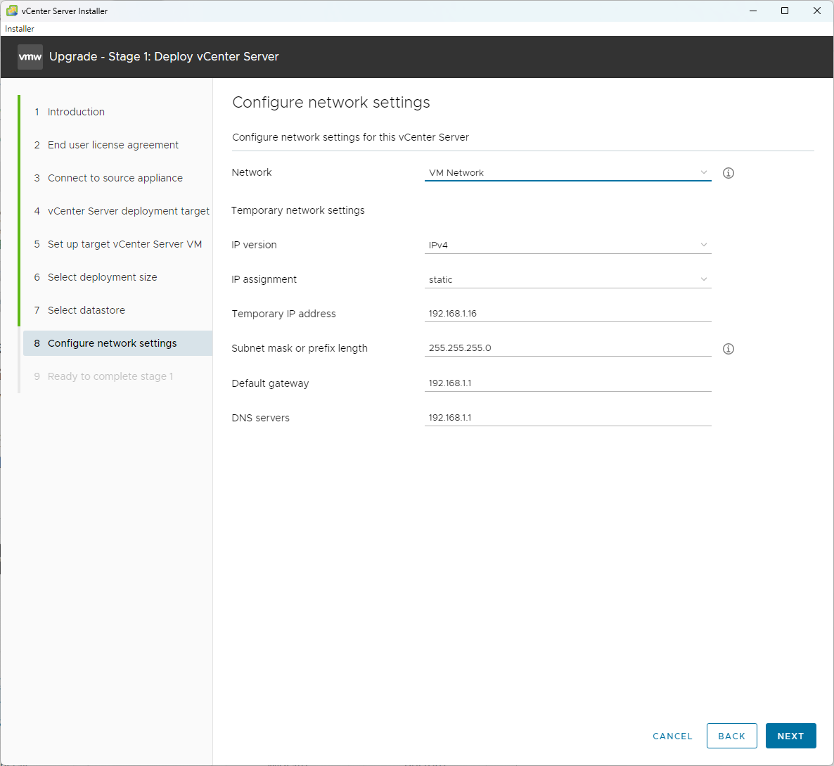 Upgrade VMWare vSphere from version 6.7 to 8 - IT-REACT