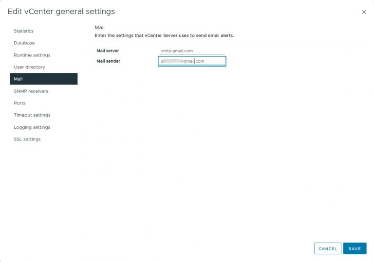 How to Configure Email Notifications and Alarms in VMware vCenter 8 - IT-REACT