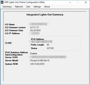 Using HPONCFG to Manage iLO Settings on HPE Servers in Windows and ...